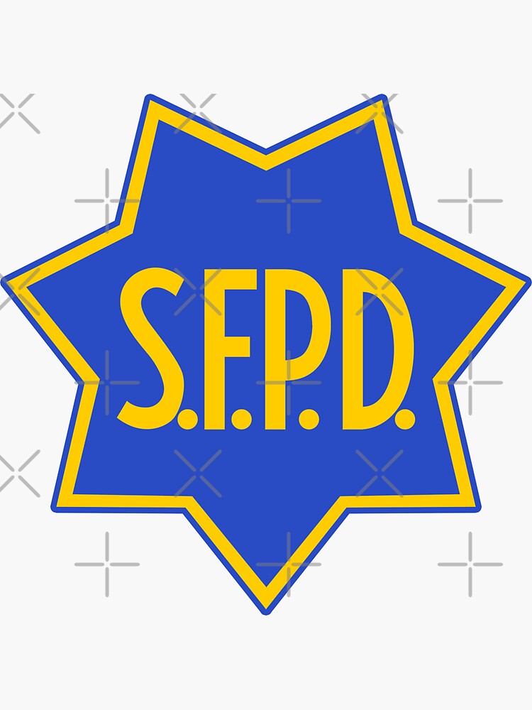 "San Francisco Police Department Logo" Sticker for Sale by ...