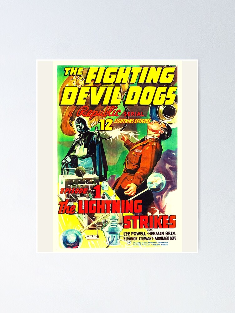 "The Fighting Devil Dogs - (1938) - Classic Film" Poster for Sale by ...
