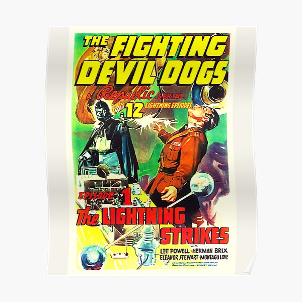 "The Fighting Devil Dogs - (1938) - Classic Film" Poster for Sale by ...