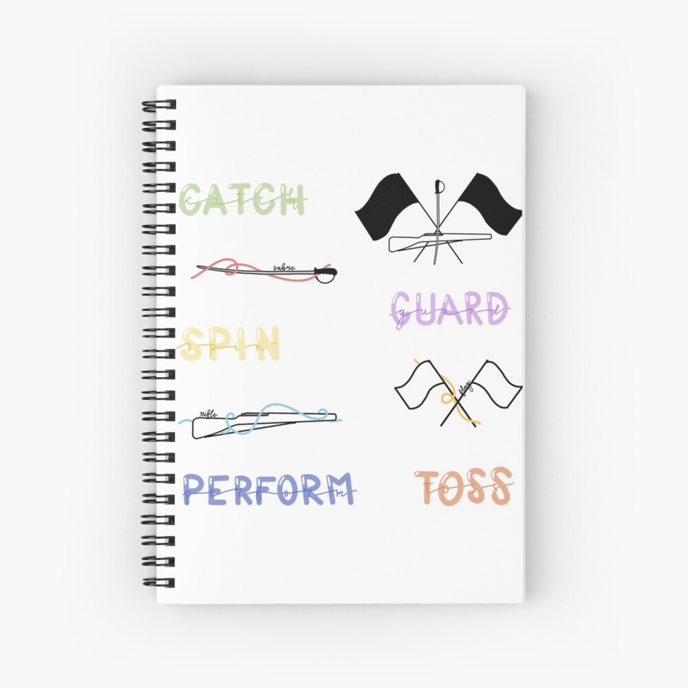 "Color Guard Word Pack" Sticker for Sale by kkanthatham | Redbubble