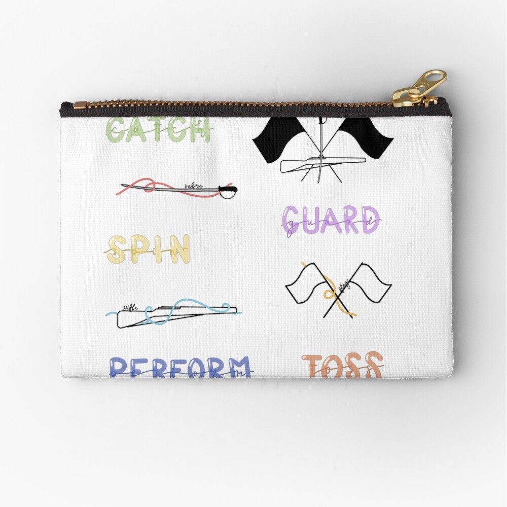 "Color Guard Word Pack" Sticker for Sale by kkanthatham | Redbubble
