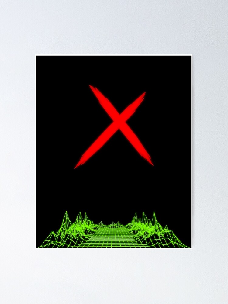Dbd Tricksters Neon Night Shirtredyellow Poster By Euspod Redbubble