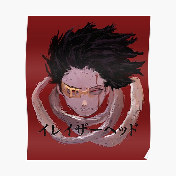 "Aizawa Red Eyes" Poster by FIGUE | Redbubble
