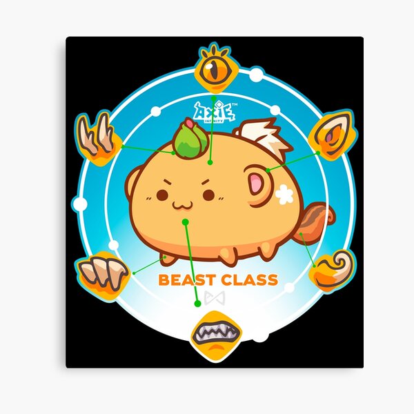 "Monster Beast Axie Infinity Class Beast Tier list Axie 1484853" Canvas ...