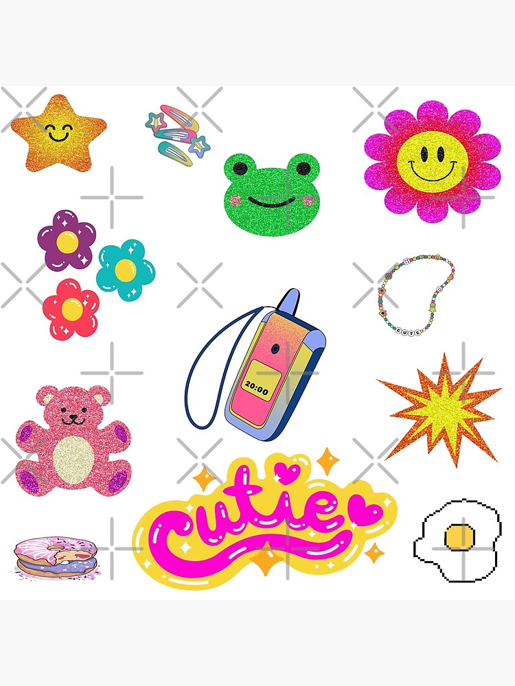 "Y2K "PACK "" Poster for Sale by RetroPlaceee | Redbubble