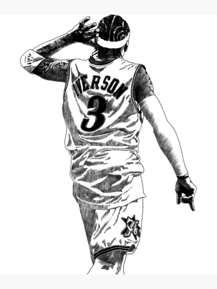 "Allen Iverson" Poster for Sale by Fortniteee358 | Redbubble