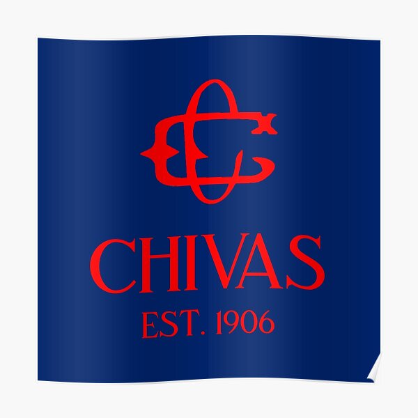 "Chivas" Poster for Sale by VRedBaller | Redbubble