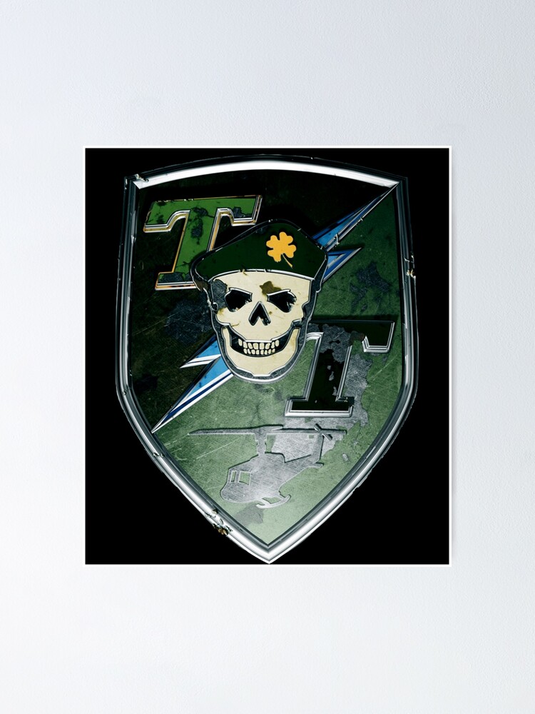 "Tropic Thunder Patch Sticker" Poster for Sale by cotveola | Redbubble