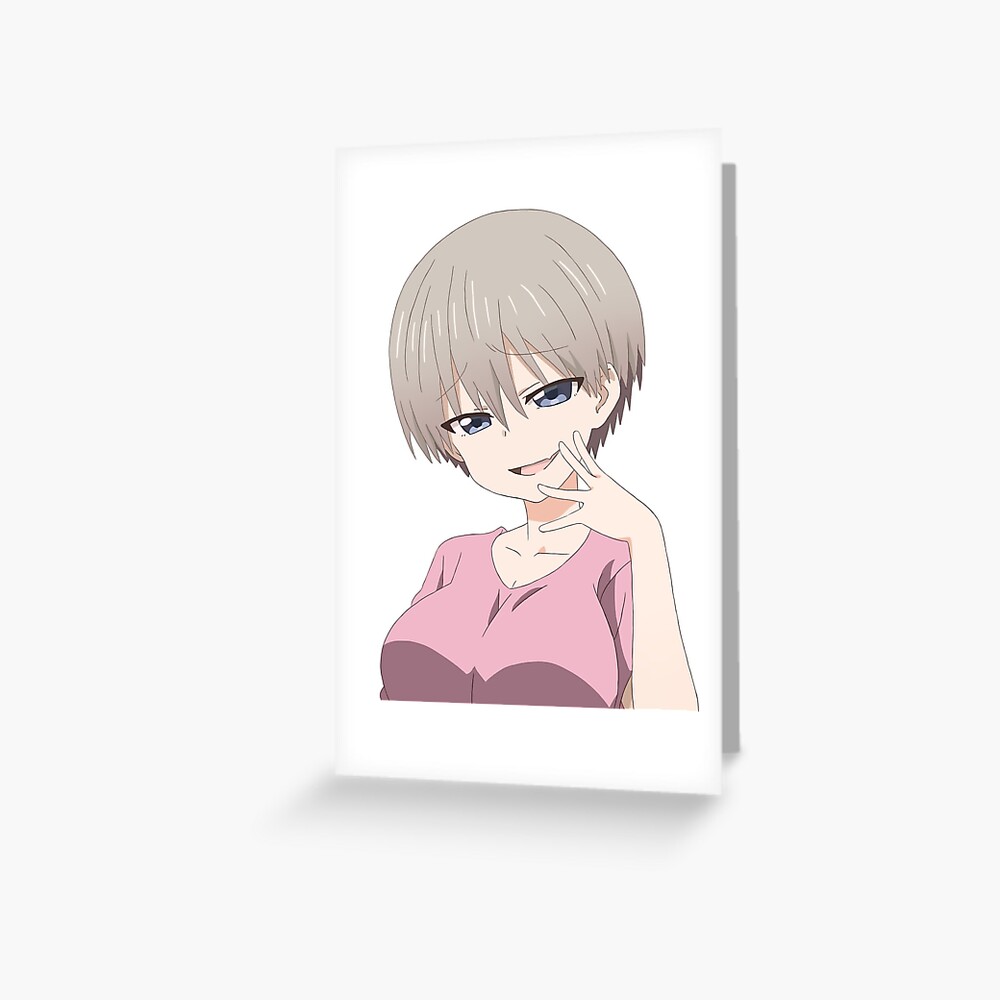 "Uzaki-chan smug" Sticker for Sale by withlove1000 | Redbubble