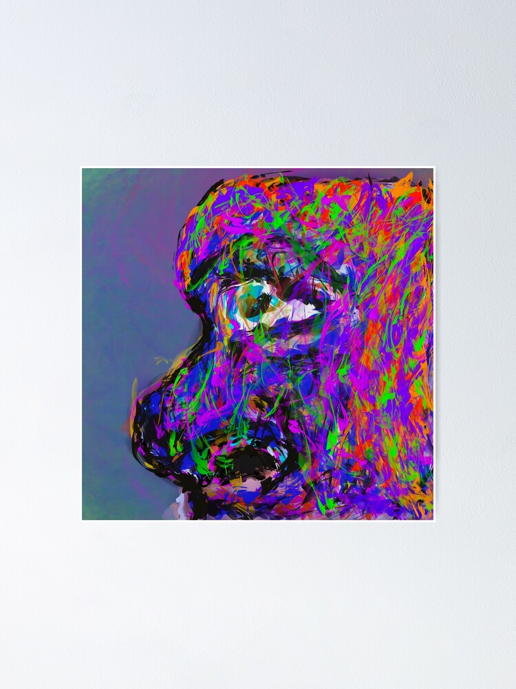 "The Face" Poster for Sale by ArtNerdStore | Redbubble
