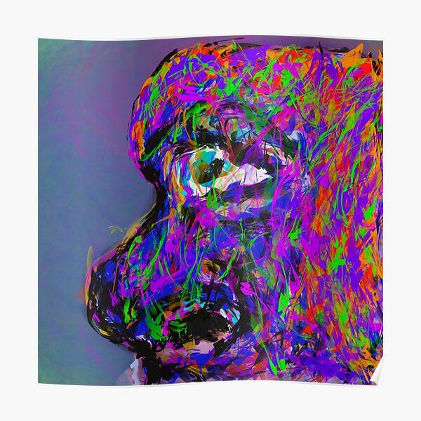 "The Face" Poster for Sale by ArtNerdStore | Redbubble