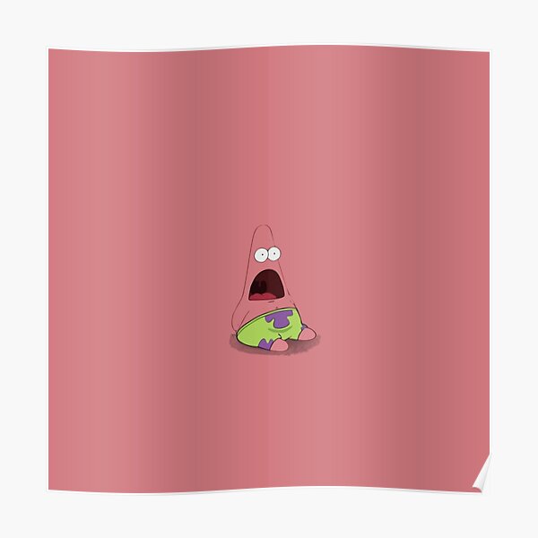 "Patrick Star" Poster for Sale by volcnty | Redbubble