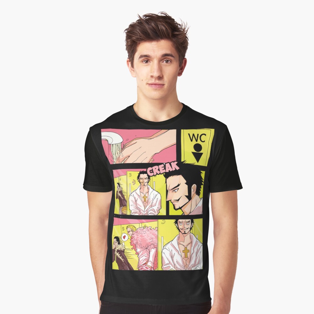 "One Piece Mihawk, Crocodile and Doflamingo" Sticker for Sale by ...