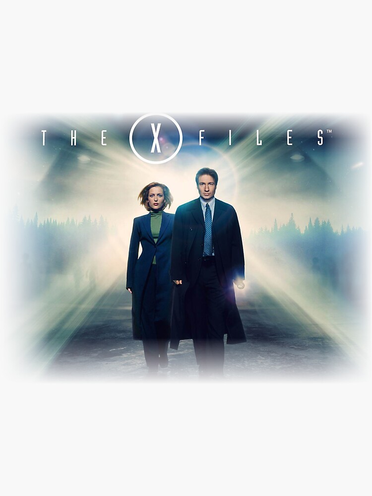 "The X-Files" Sticker for Sale by aokimayumi | Redbubble
