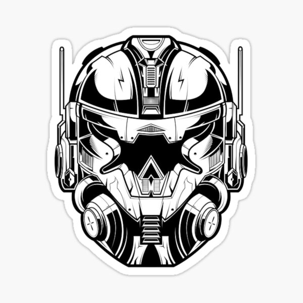 "Titanfall 2 Helmet" Sticker for Sale by mycutepet | Redbubble