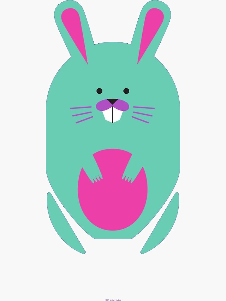 "Bunny Bbot from Ron's gone wrong (2021)" Sticker for Sale by Funny ...