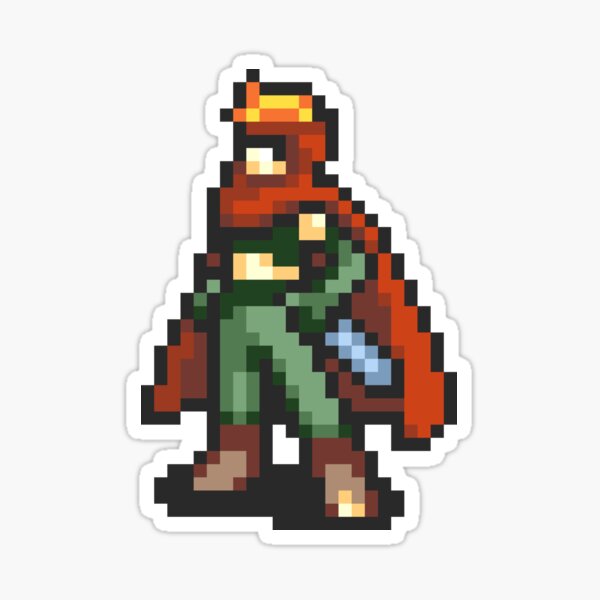 "Assassin Fighting Sprite" Sticker for Sale by SpriteGuy95 | Redbubble