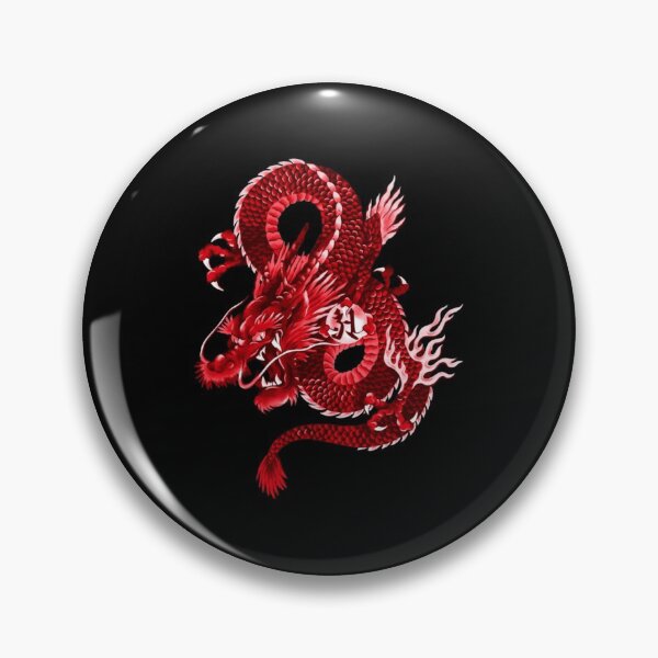 "Chinese Red Dragon Asian Dragon Symbol Chinese Dragon Tattoo Graphic ...