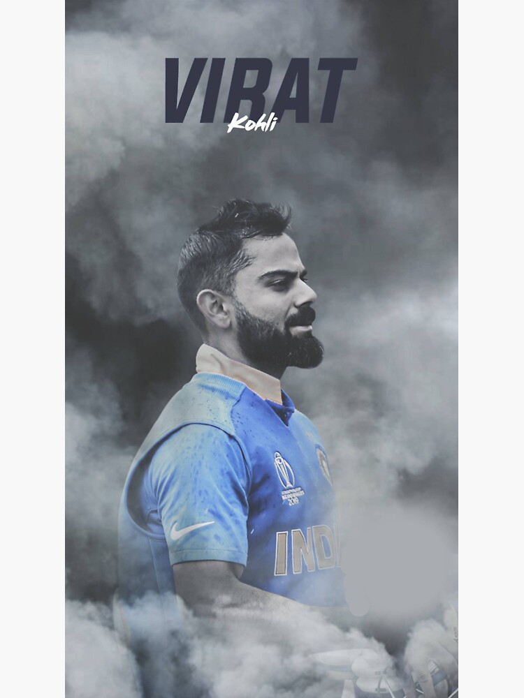 "Virat Kohli" Sticker for Sale by Cicihmunawaroh | Redbubble