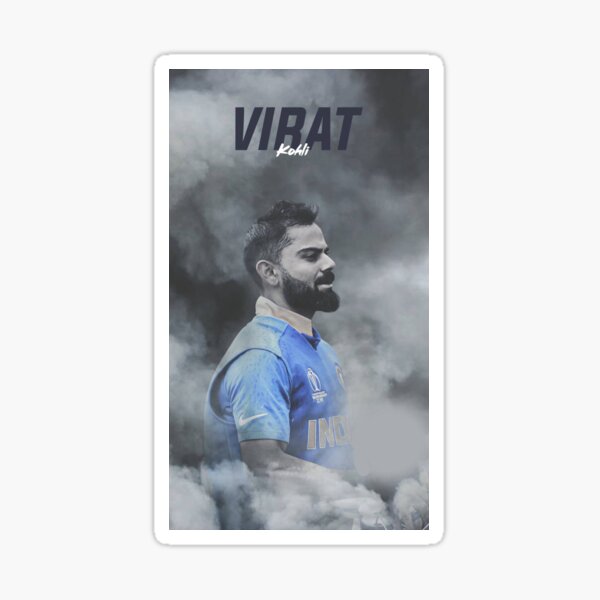"Virat Kohli" Sticker for Sale by Cicihmunawaroh | Redbubble