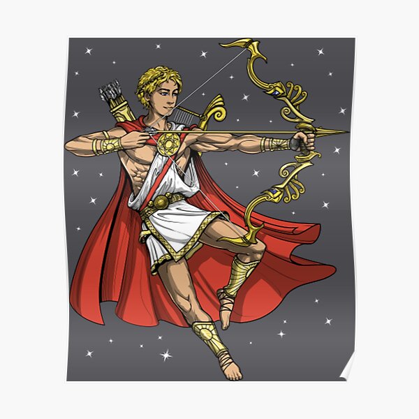 Póster «Dios Apolo Dios Griego Apolo» de TrenderMaster | Redbubble