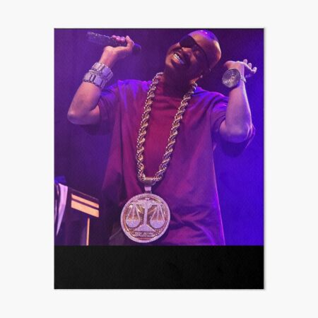 "A Rapper Record Producer Slick Rick Pose Song Techno" Art Board Print ...
