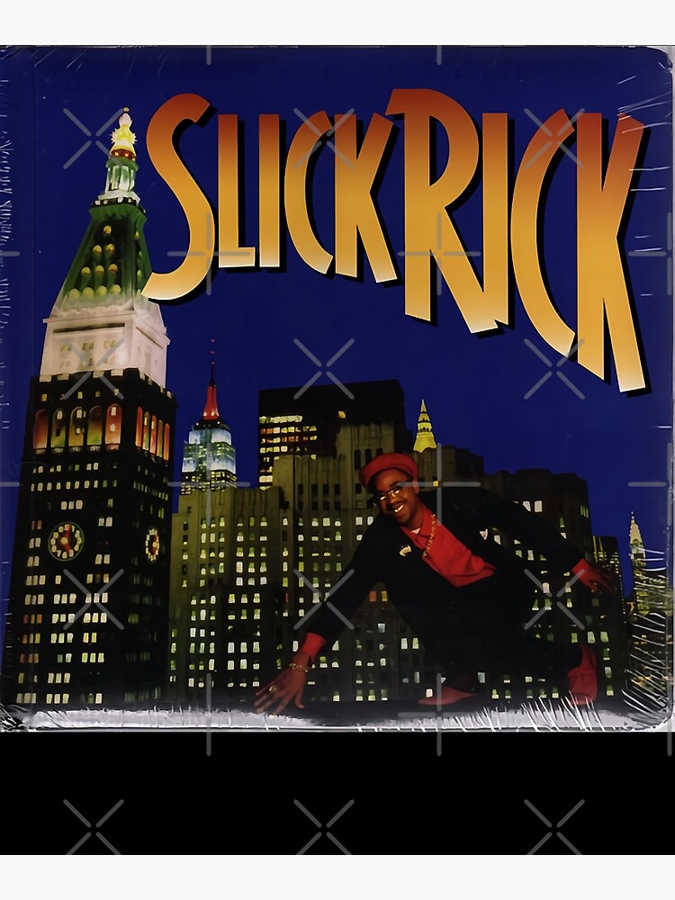"A Rapper Record Producer Slick Rick Show Album Dj Electronic" Poster ...