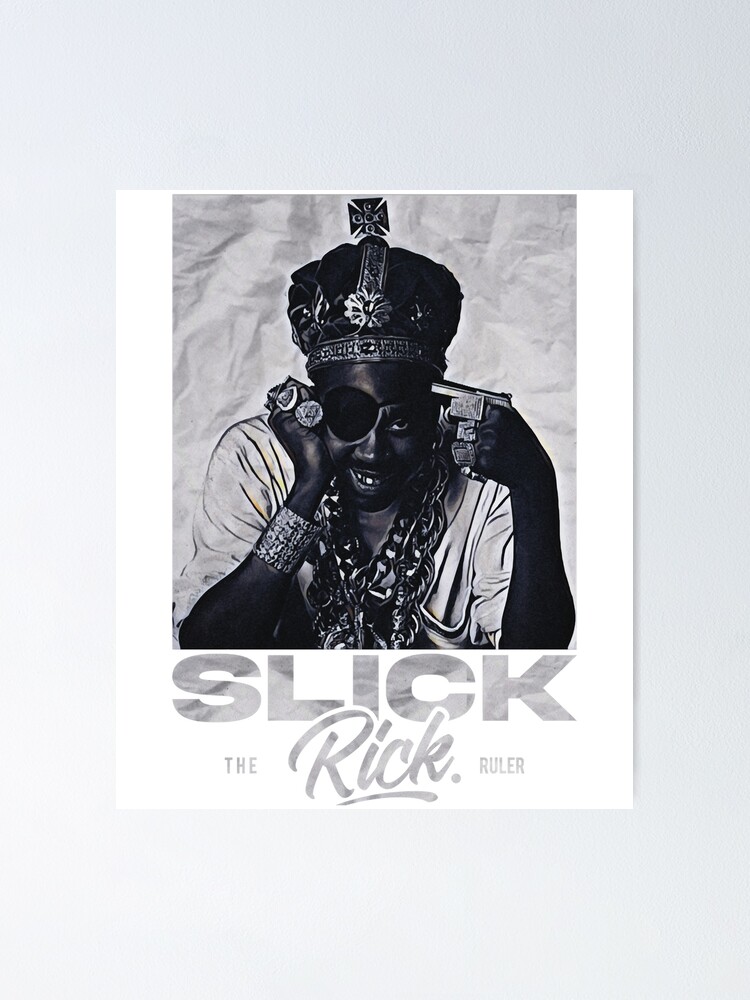 "A Rapper Record Producer Slick Rick Long Sleeve" Poster for Sale by ...