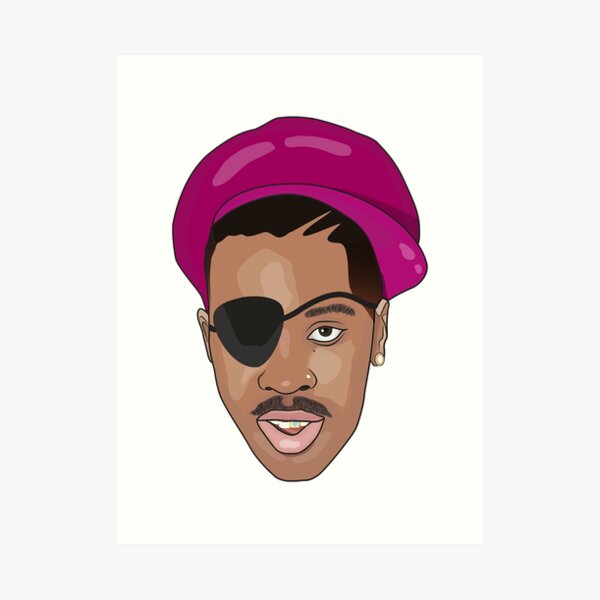 "A Rapper Record Producer Slick Rick The Ruler Carl Cox" Art Print for ...