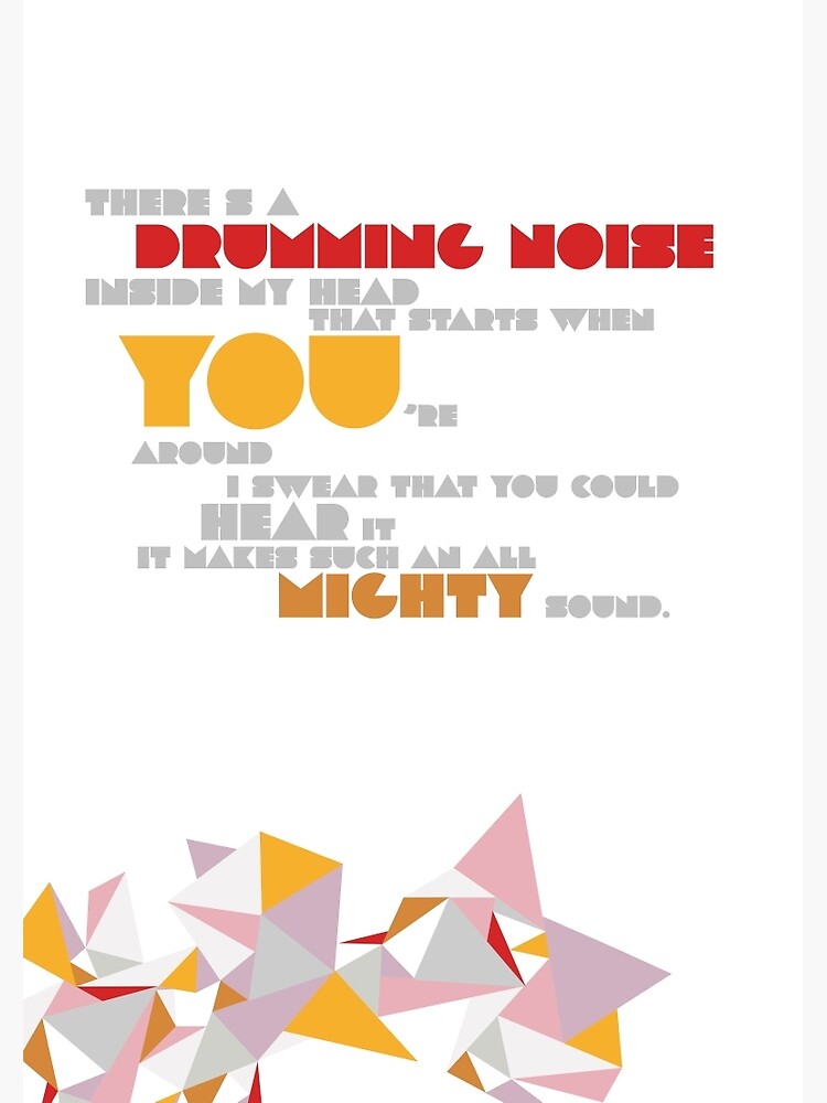 "Florence + the machine lyrics" Art Print by loomista | Redbubble