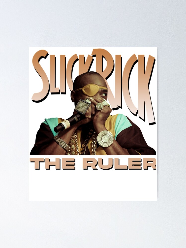 "A Rapper Record Producer Slick Rick Best Slick Rick Merch Music ...