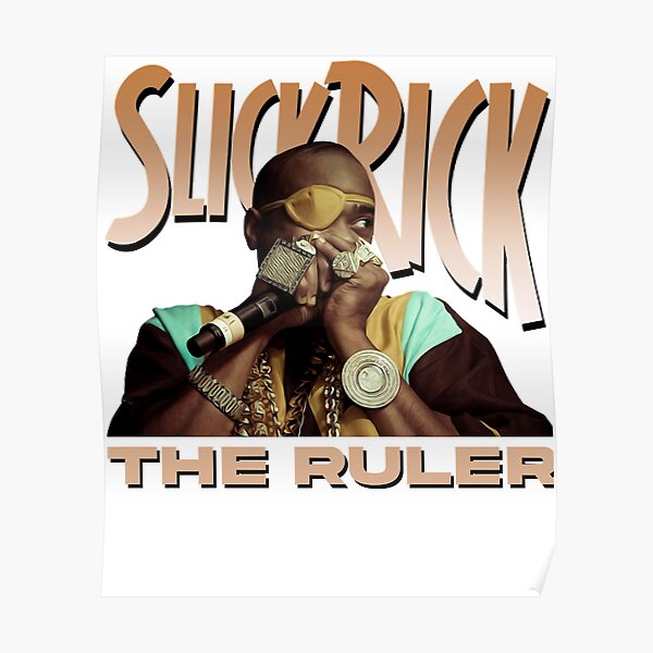 "A Rapper Record Producer Slick Rick Best Slick Rick Merch Music ...