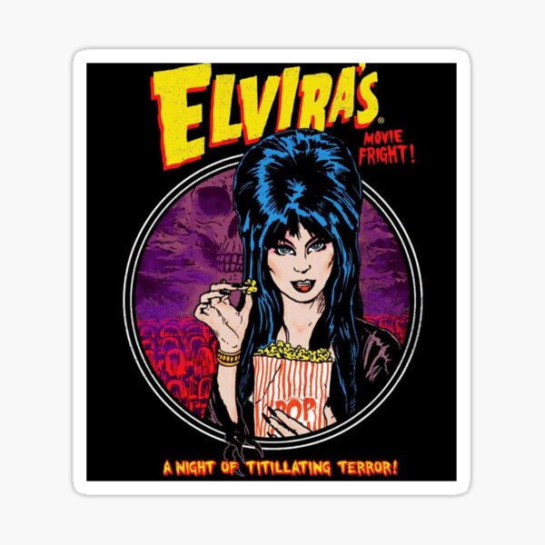 "Elvira" Sticker for Sale by vutien | Redbubble