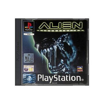 "Alien Resurrection PSX" Sticker for Sale by BumaShooter | Redbubble