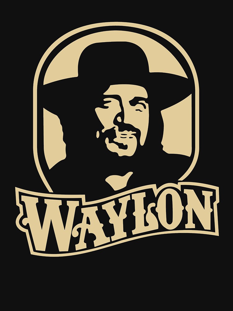 "The OFFICIAL Waylon Jennings" T-shirt for Sale by Nenkyu | Redbubble ...