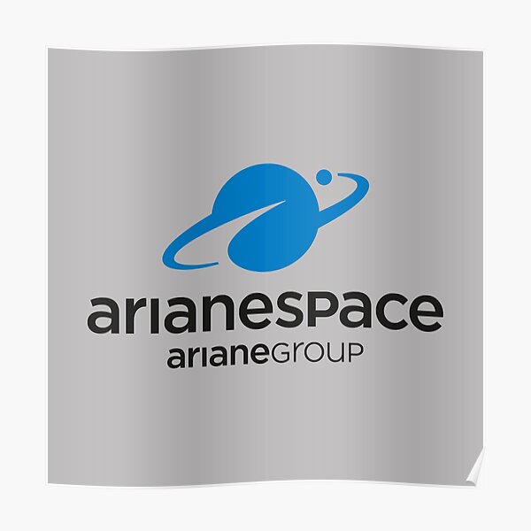"Arianespace Logo " Poster for Sale by trendistudio | Redbubble