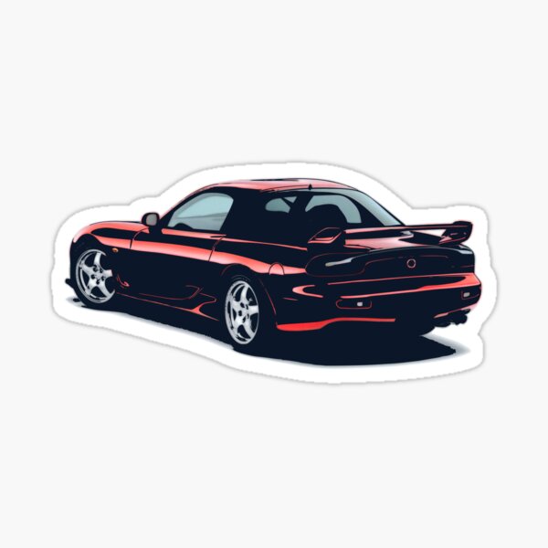 Mazda Rx 7 Stickers | Redbubble