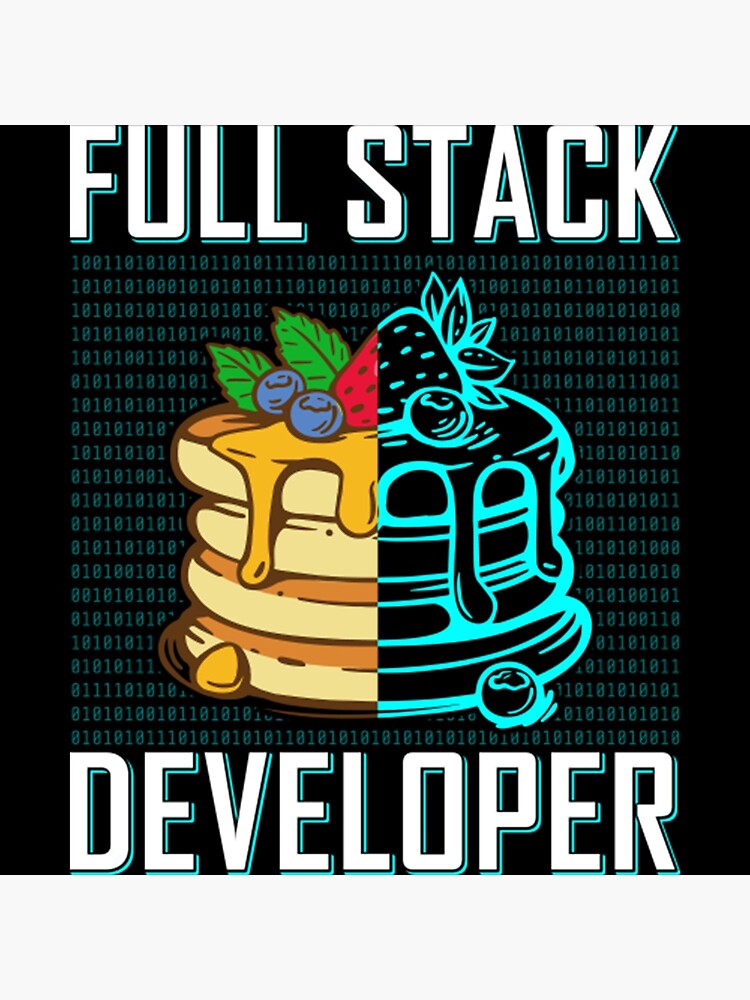 "Full Stack Developer Funny Programming Computer" Poster by ...