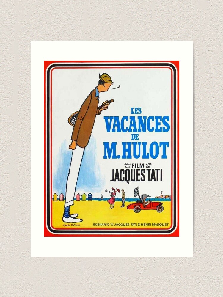 Impression artistique « Les vacances de Monsieur Hulot - Les Vacances ...