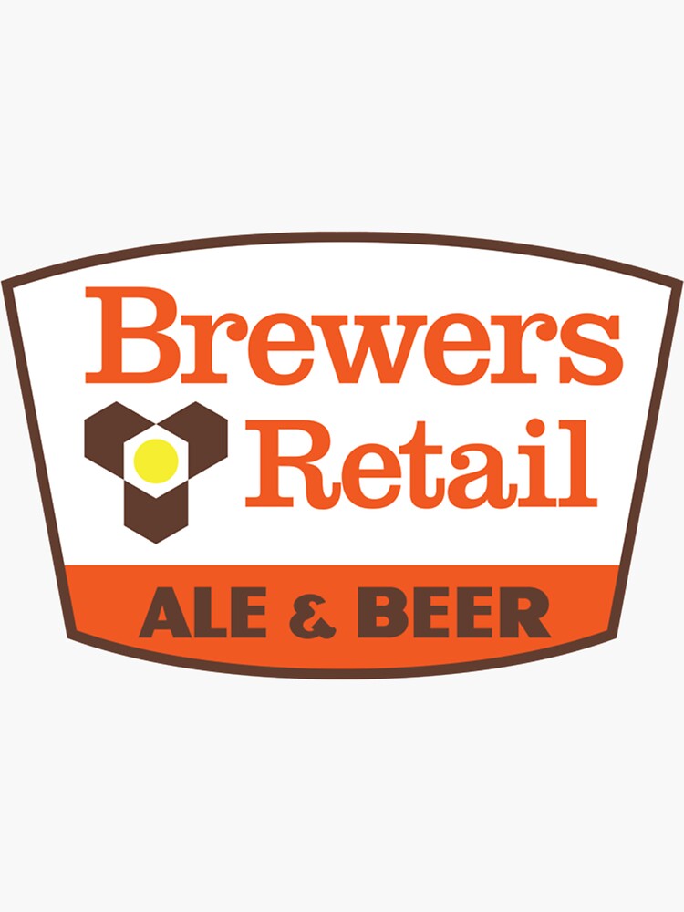 "Brewers Retail Classic" Sticker for Sale by alfredoteesd | Redbubble