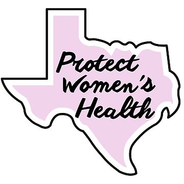 "Protect Women's Health" Sticker for Sale by OneAction | Redbubble