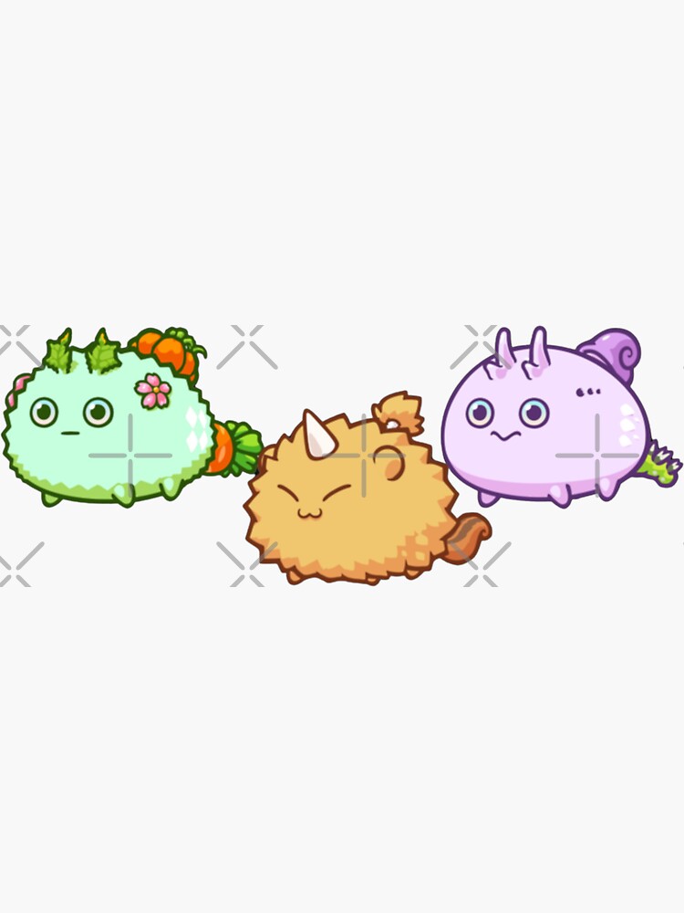 "axie infinity terminator team" Sticker for Sale by kaimagazine | Redbubble