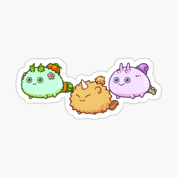 "axie infinity terminator team" Sticker for Sale by kaimagazine | Redbubble