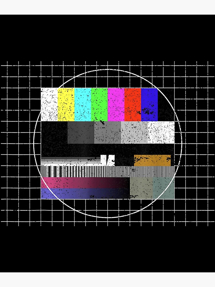 " Halloween Tv Test Card Funny Costume Vintage" Poster for Sale by ...