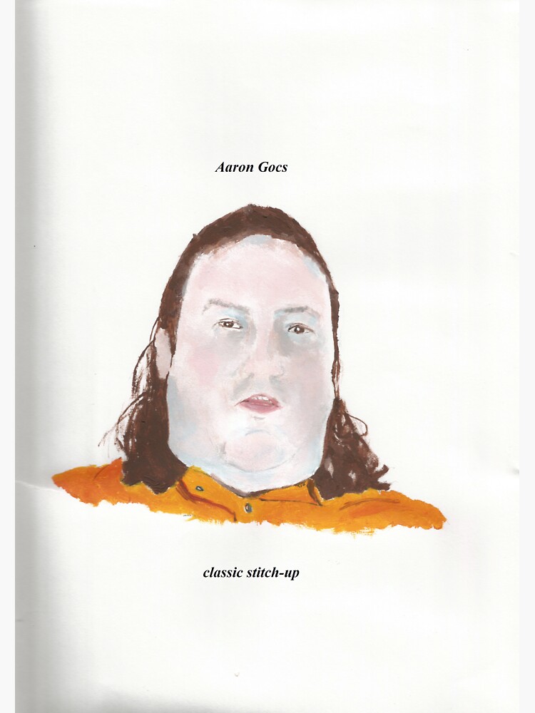 "Classic Stitch-up" Sticker for Sale by aarongocs | Redbubble