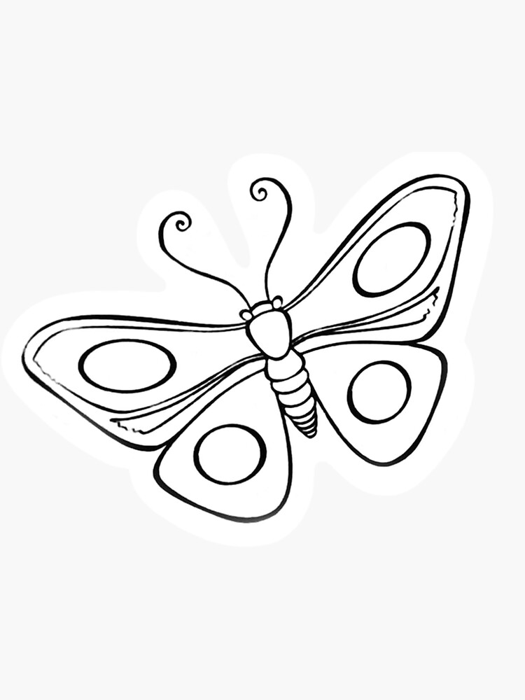 "Butterfly - The Corpse Bride Sticker" Sticker for Sale by chisonba ...