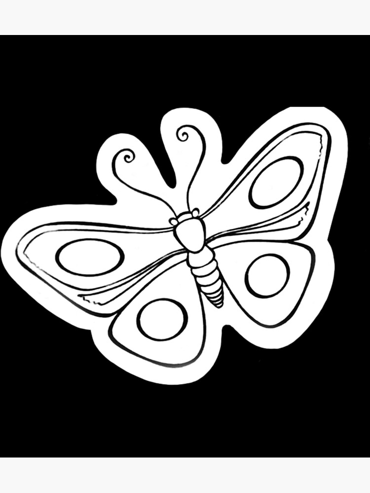 "Butterfly - The Corpse Bride Sticker" Photographic Print for Sale by ...
