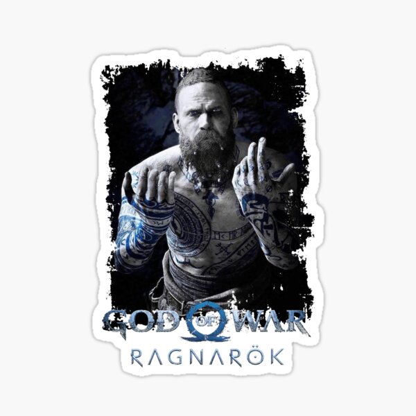 "Baldur Son of Odin" Sticker for Sale by black-maple | Redbubble