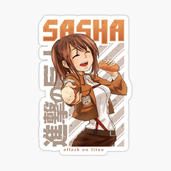 "Top Merch Selling Sasha" Sticker for Sale by mokomupo | Redbubble