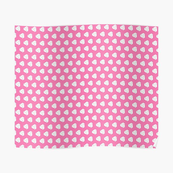 "Pink Puffs" Poster for Sale by Maxwell-Alex | Redbubble
